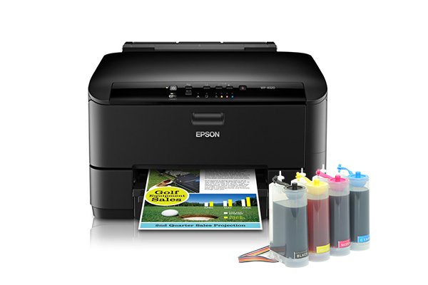 Купить струйный Принтер Epson WorkForce Pro WP-4020 с СНПЧ King Size ...