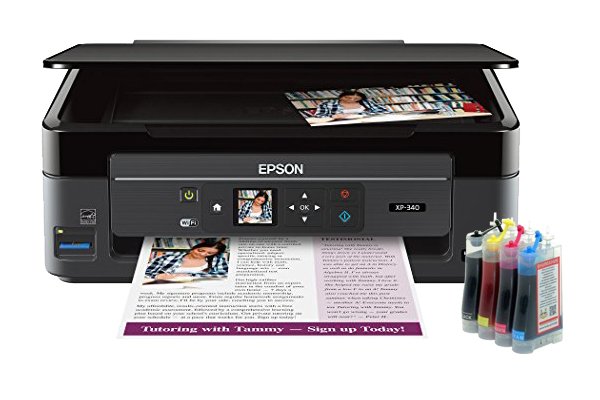 МФУ Epson Expression Home XP-340 с СНПЧ в интернет-магазине Lucky-Print